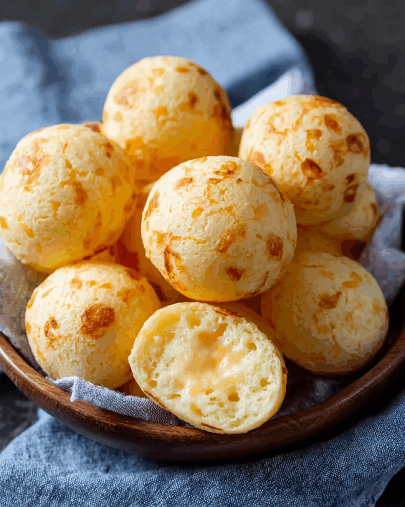 Brazilian Cheese Bread (Pão de Queijo)