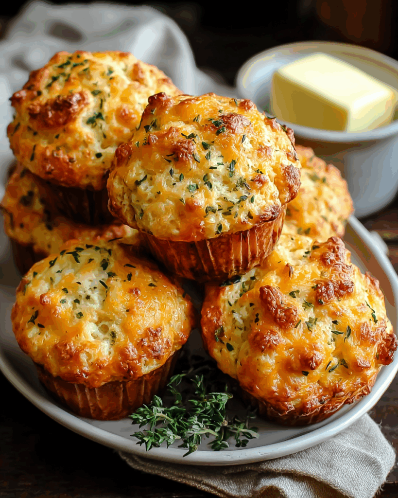 Savory Cheese Muffins