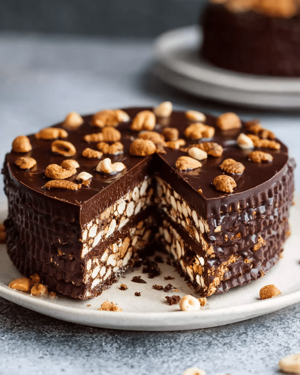 Chocolate Biscuit Cake (Lazy Cake)