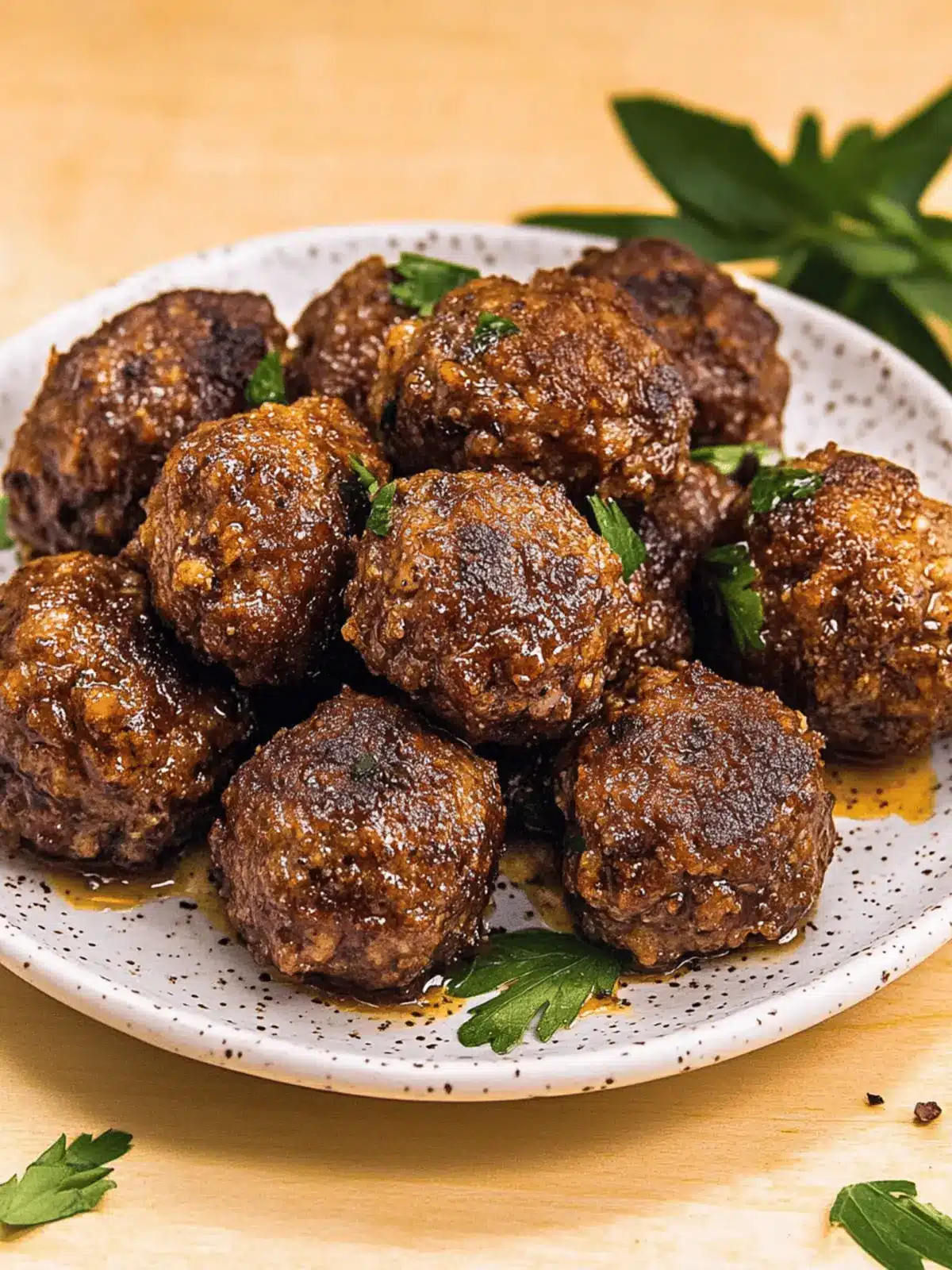 Irresistible Bison Meatballs with Delicious Wild Rice & Cranberries