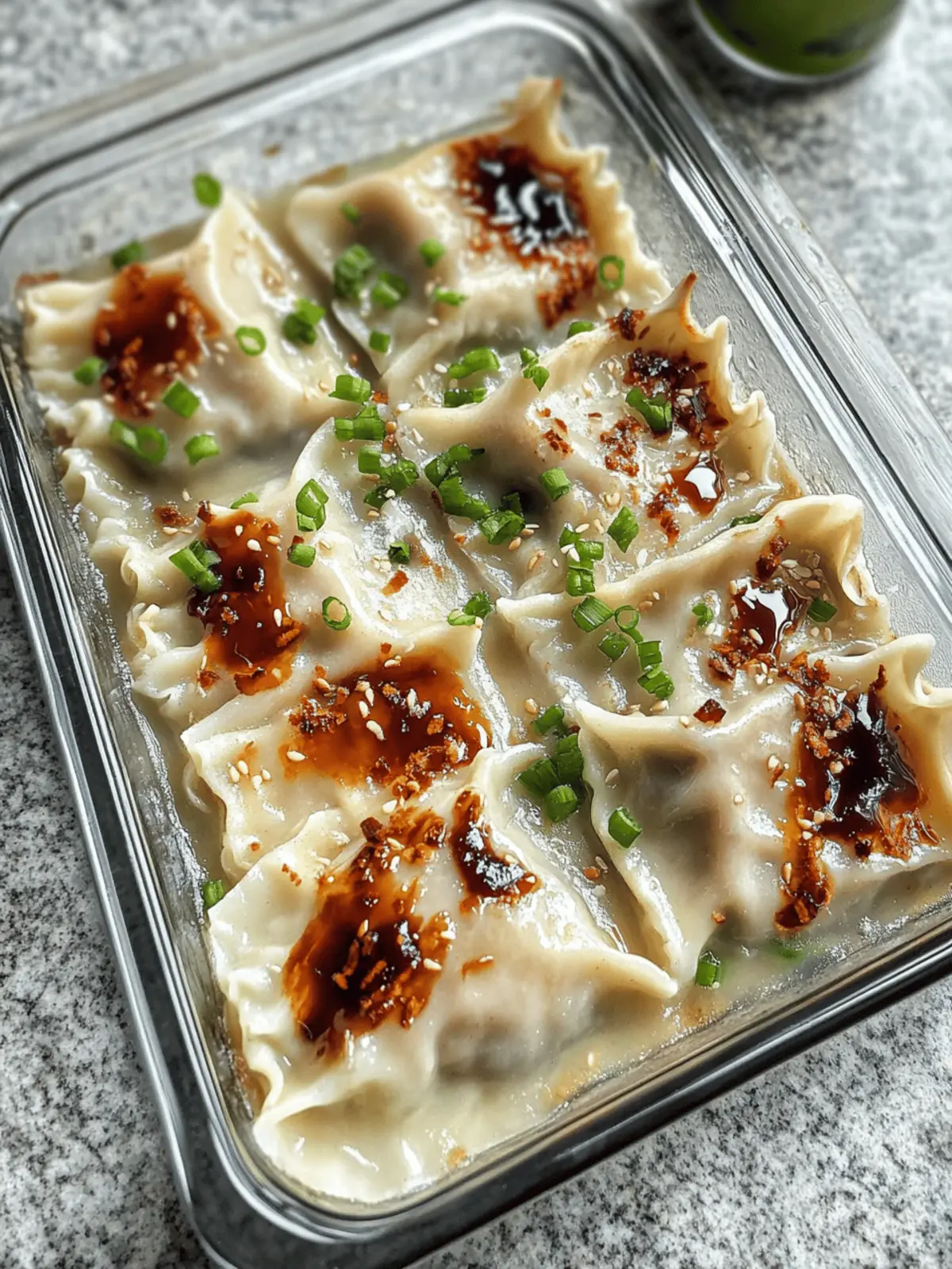 Easy One Pan Miso Coconut Baked Dumplings for Delicious Comfort