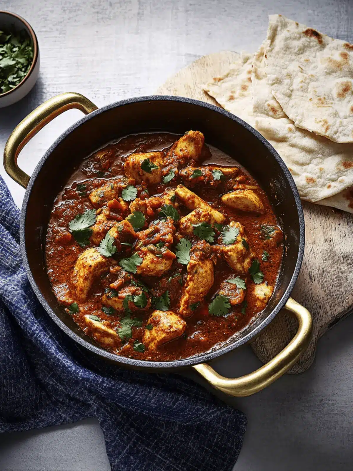 Ultimate Chicken Bhuna: Delicious Boneless Thighs in Spicy Masala