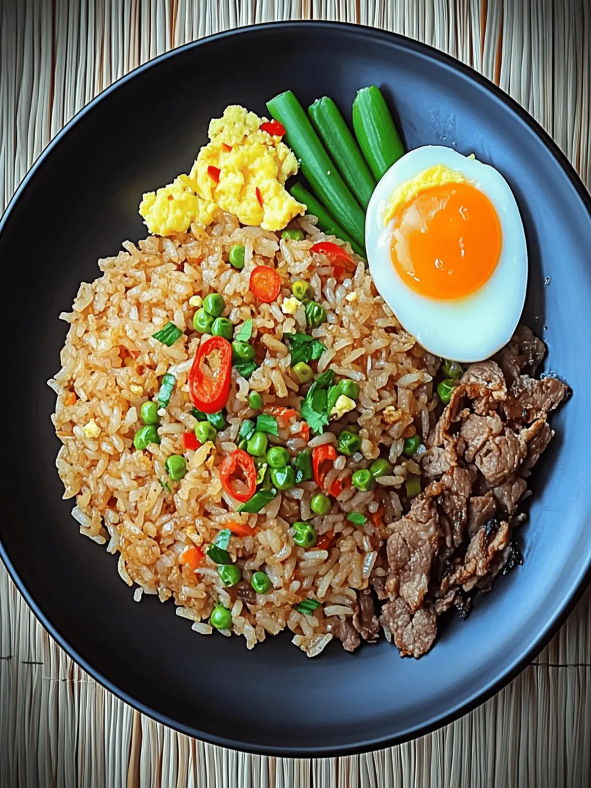 Ultimate Savory Tapa and Egg Fried Rice with Delicious Twist