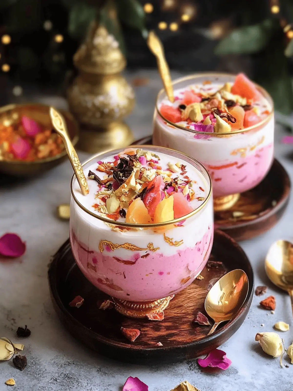 Irresistible Rose Rasmalai Falooda – A Delicious Indian Dessert